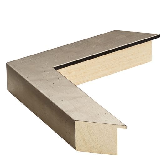 Galveston | Antique Satin Nickel Sample Finish | Custom Framed Mirror ...