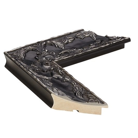 Maricopa | Blackened Satin Nickel Sample Finish | Custom Framed Mirror ...