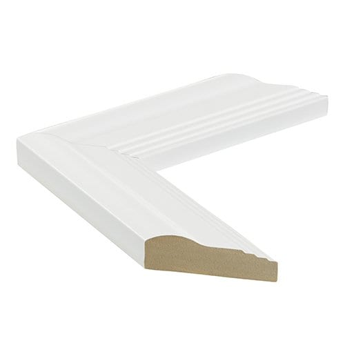 Carson Reverse | White Sample Frame | Mirror Frame Kit | Self Adhesive ...